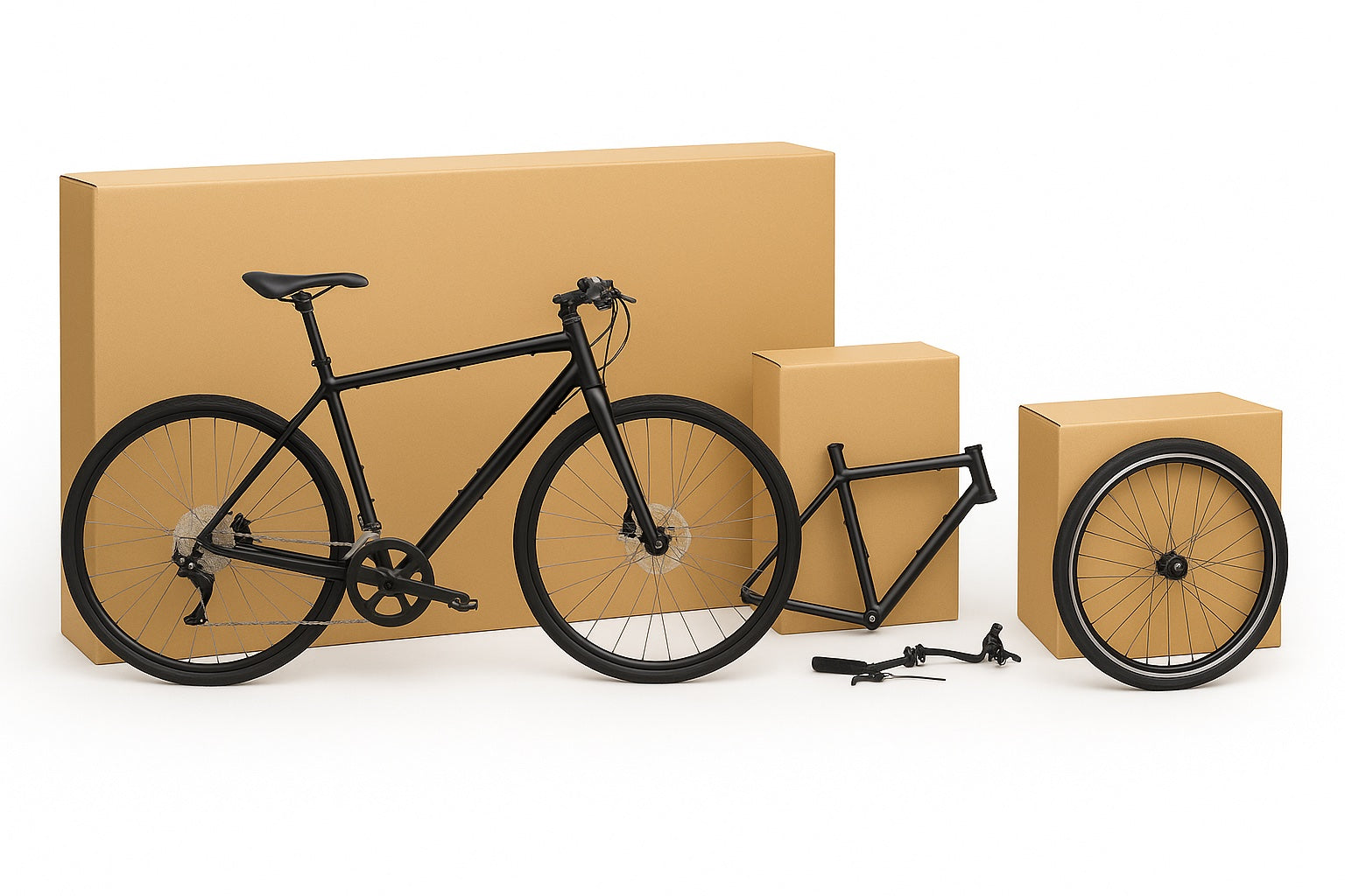 Bicycle Shipping Boxes | Bike Frame & Wheel Packaging – Black Country Boxes