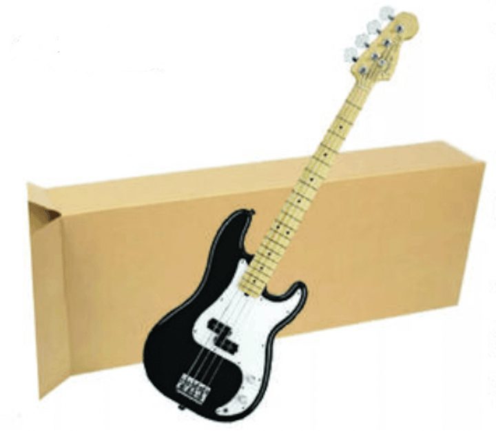 Guitar Shipping Box | Strong Cardboard Boxes | Fast Shipping – Black ...